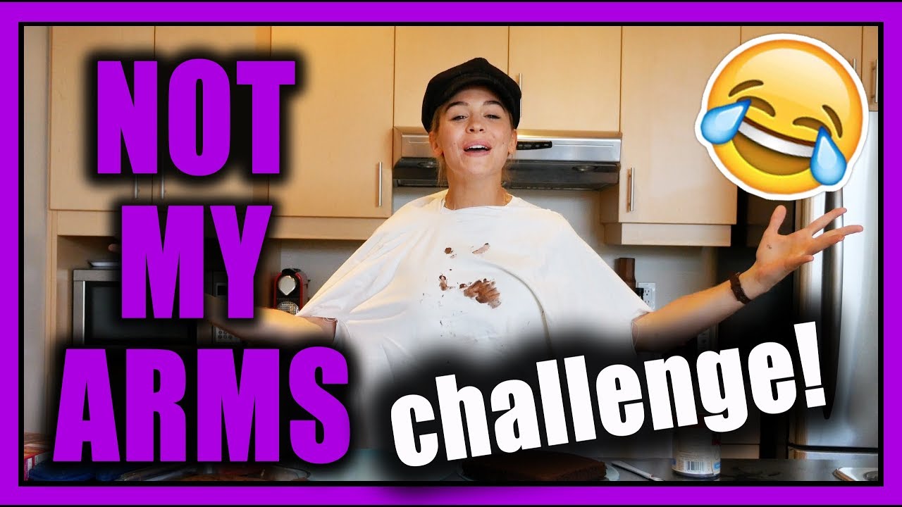 NOT MY ARMS CHALLENGE! // P.O et Marina - YouTube