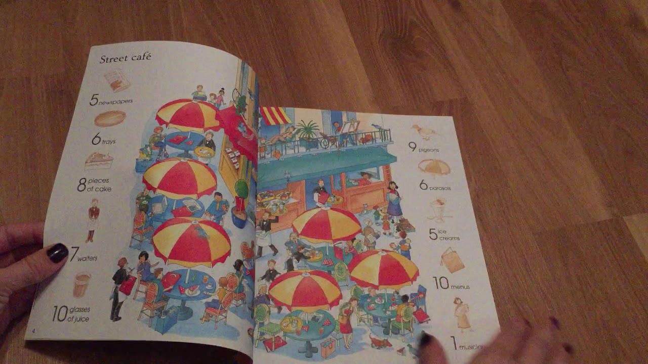 Usborne 1001 things to spot in the town - YouTube