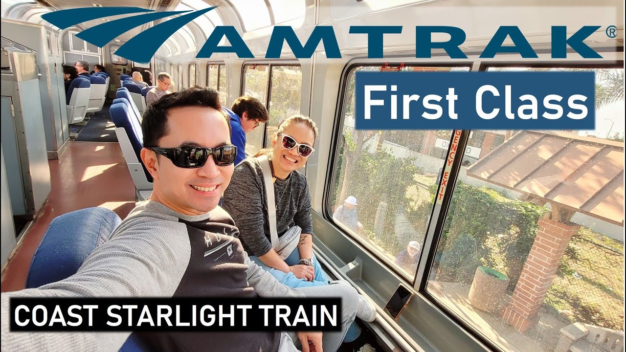 Ep. 065: First Class travel - Coast Starlight Train by Amtrak - YouTube
