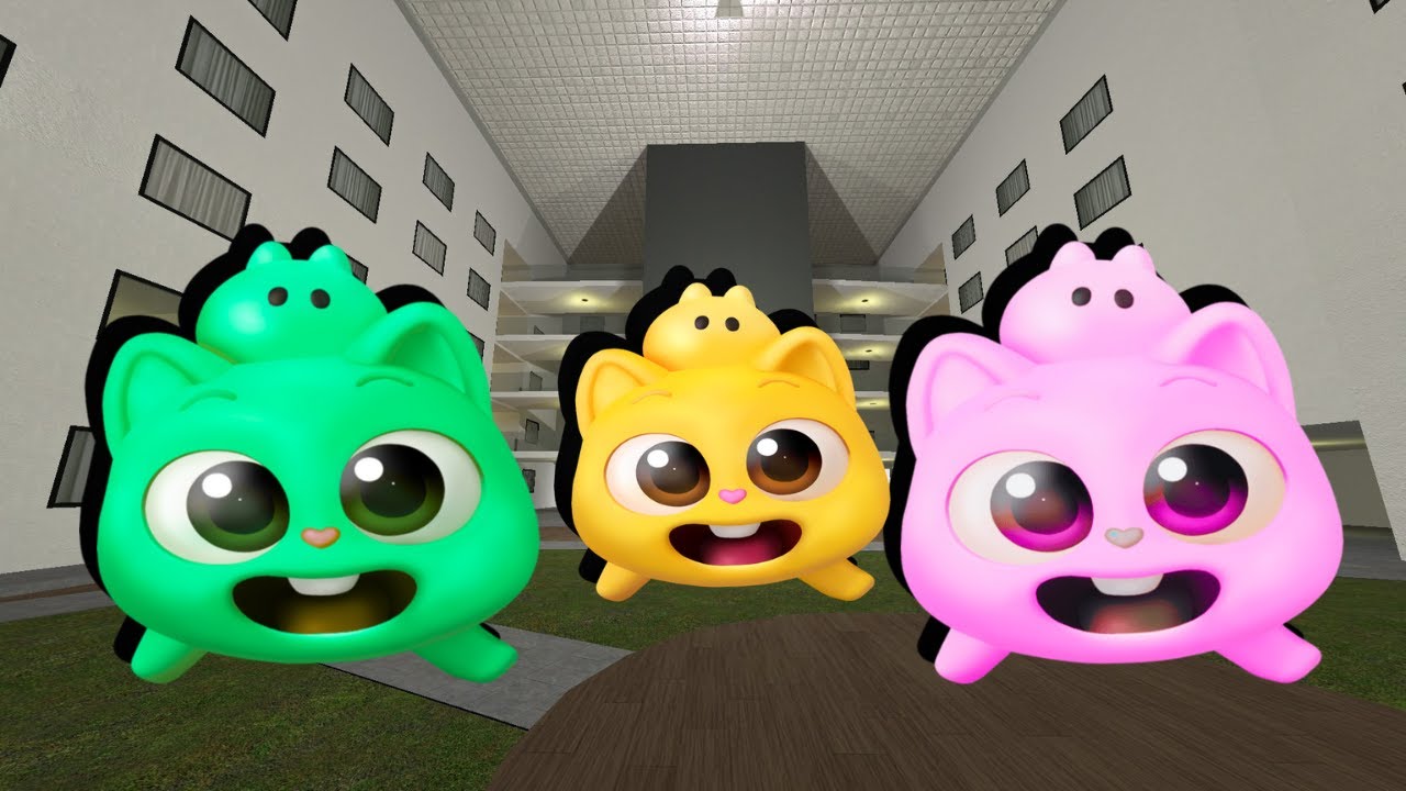 Green, Yellow, & Pink Ninimo In Sir V2a | GMod Nextbots - YouTube