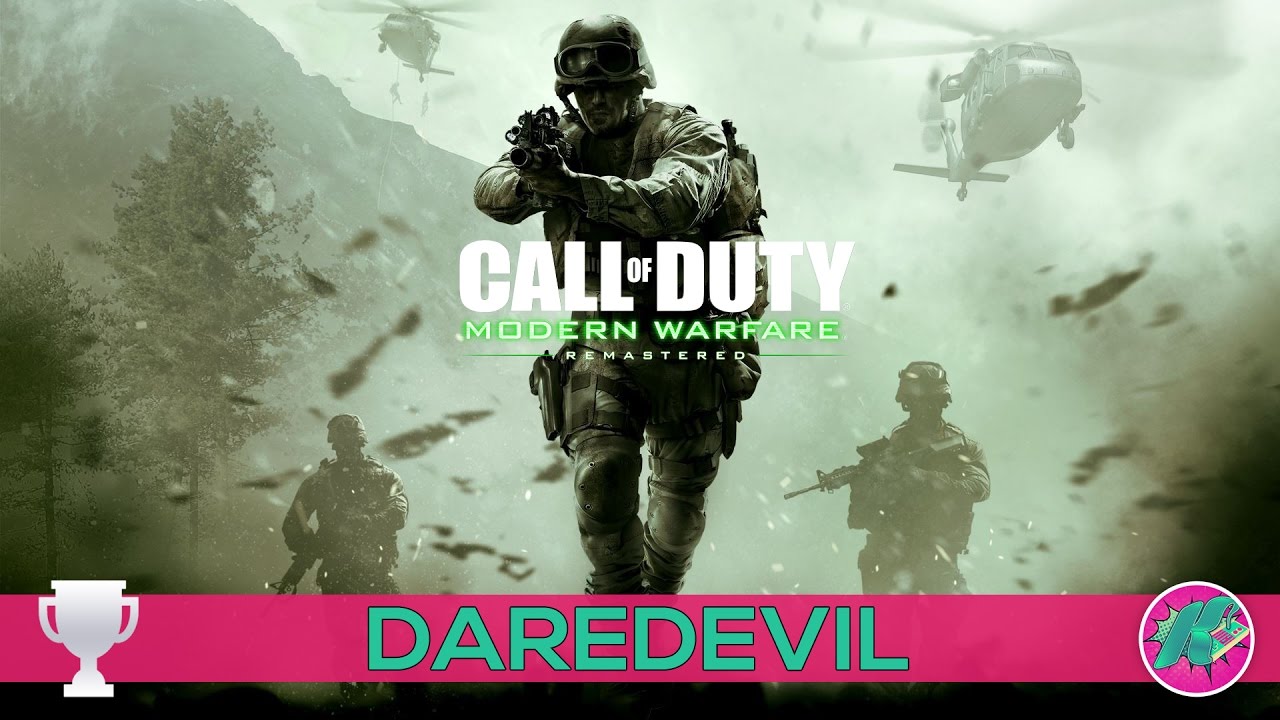 Daredevil Call Of Duty Modern Warfare Remastered Achievement Guide