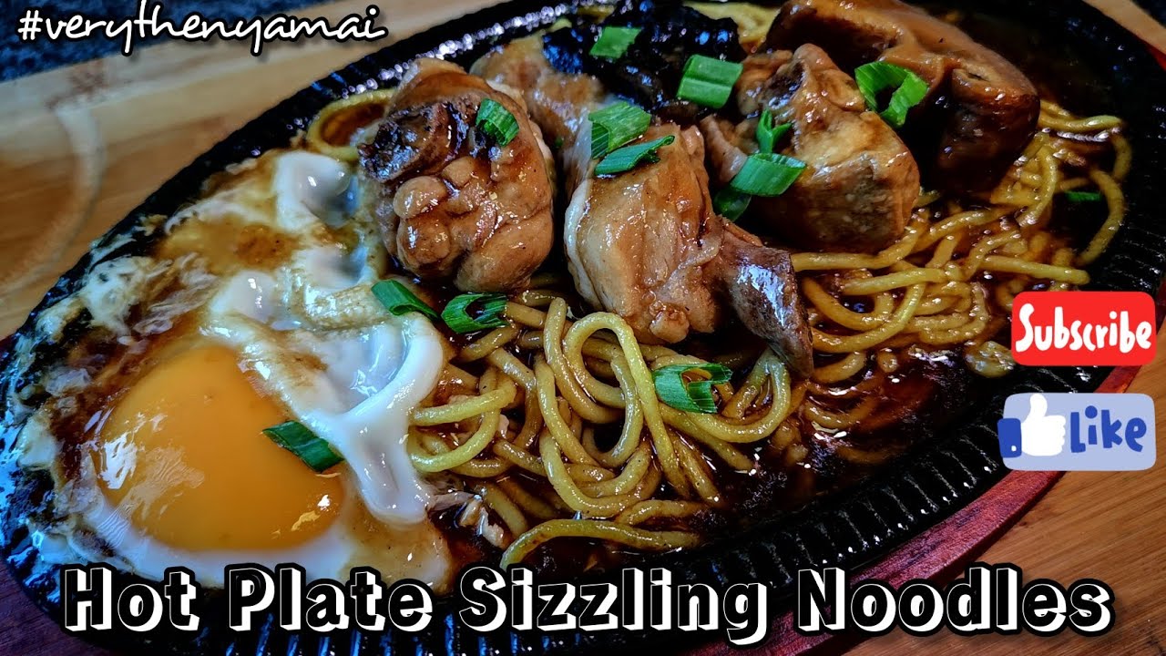 Hot Plate Noodles / Sizzling Noodles - YouTube
