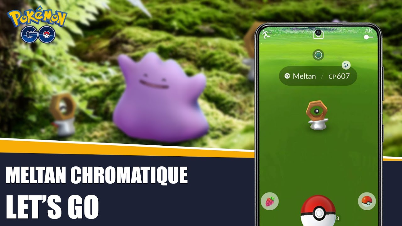 🔩 LET'S GO - MELTAN SHINY & INVASION DE MÉTAMORPH - Pokémon GO - YouTube
