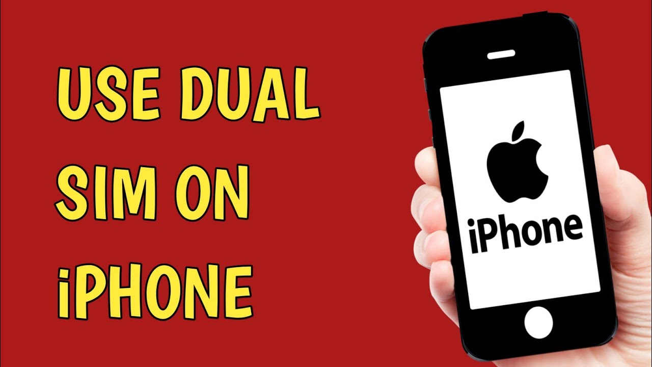 How to use Dual SIM on your iPhone (EASY) - YouTube