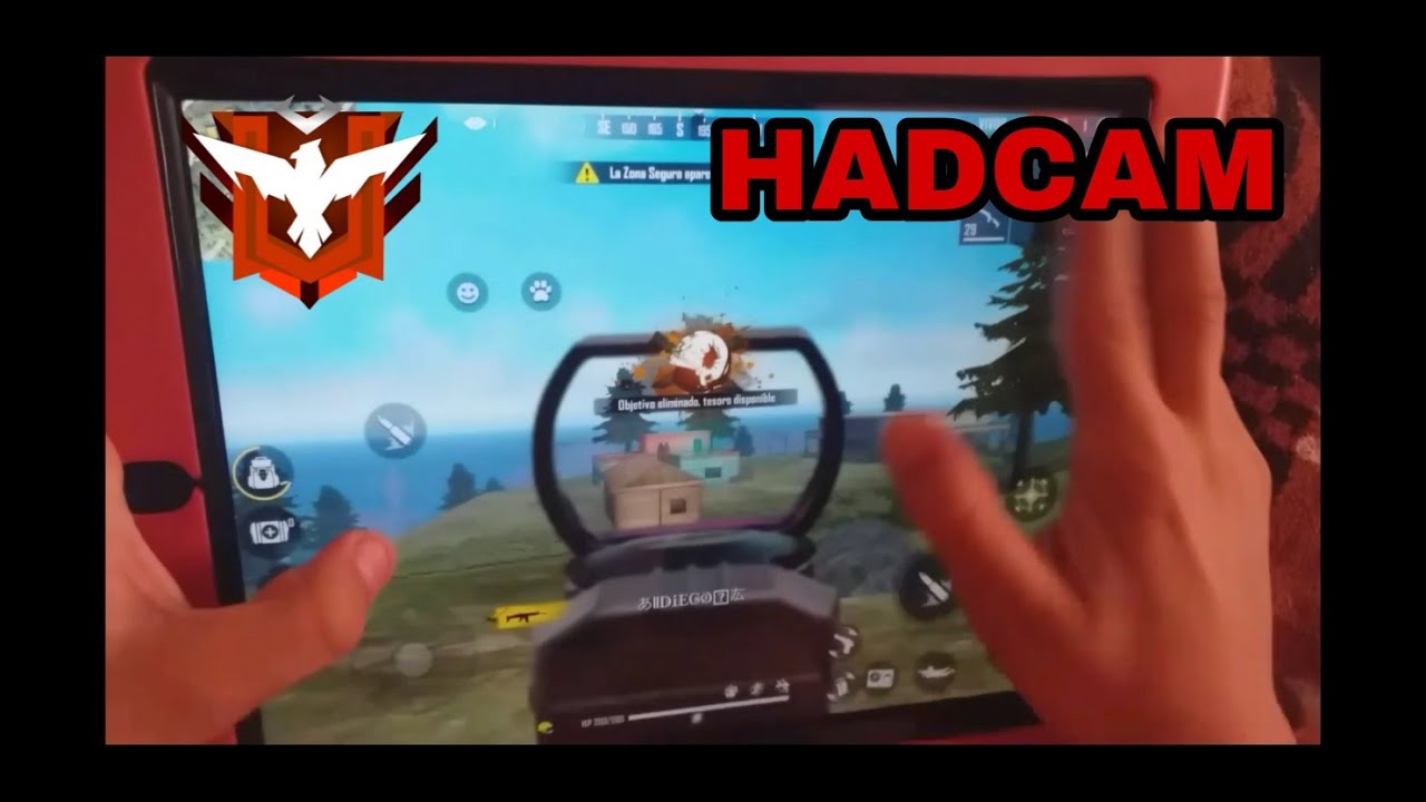 ASÍ ES COMO JUEGO FREE FIRE EN PRECISO EN MIRA 😱 HADCAM | RG4 Poeta ...
