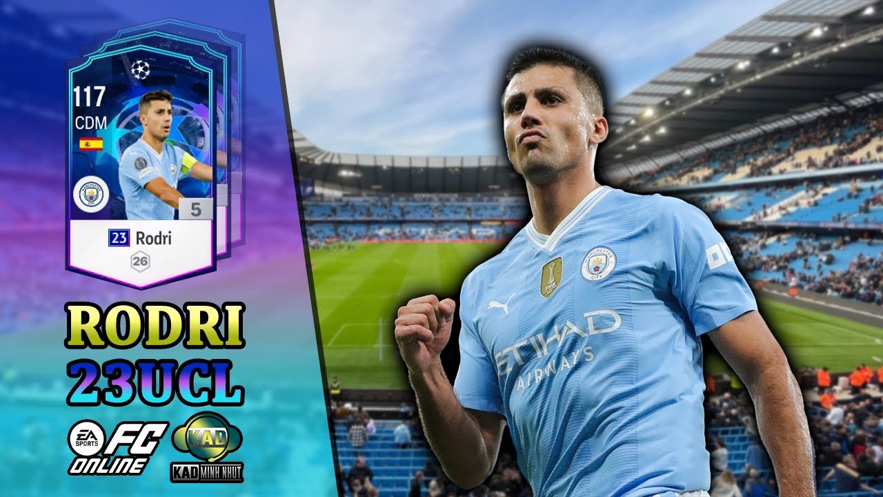 Review Rodri 23UCL FC ONLINE | Review 23 UCL | KaD Minh Nhựt - YouTube