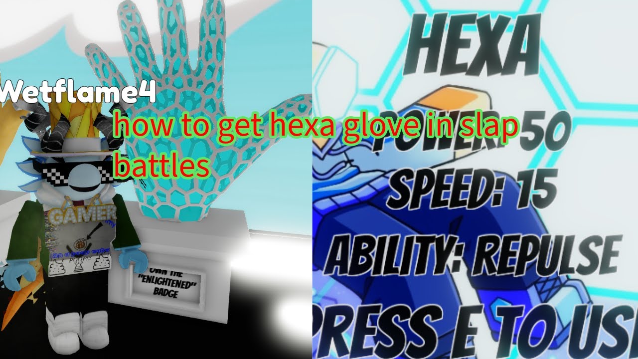 how to get the hexa glove in slap battles - YouTube