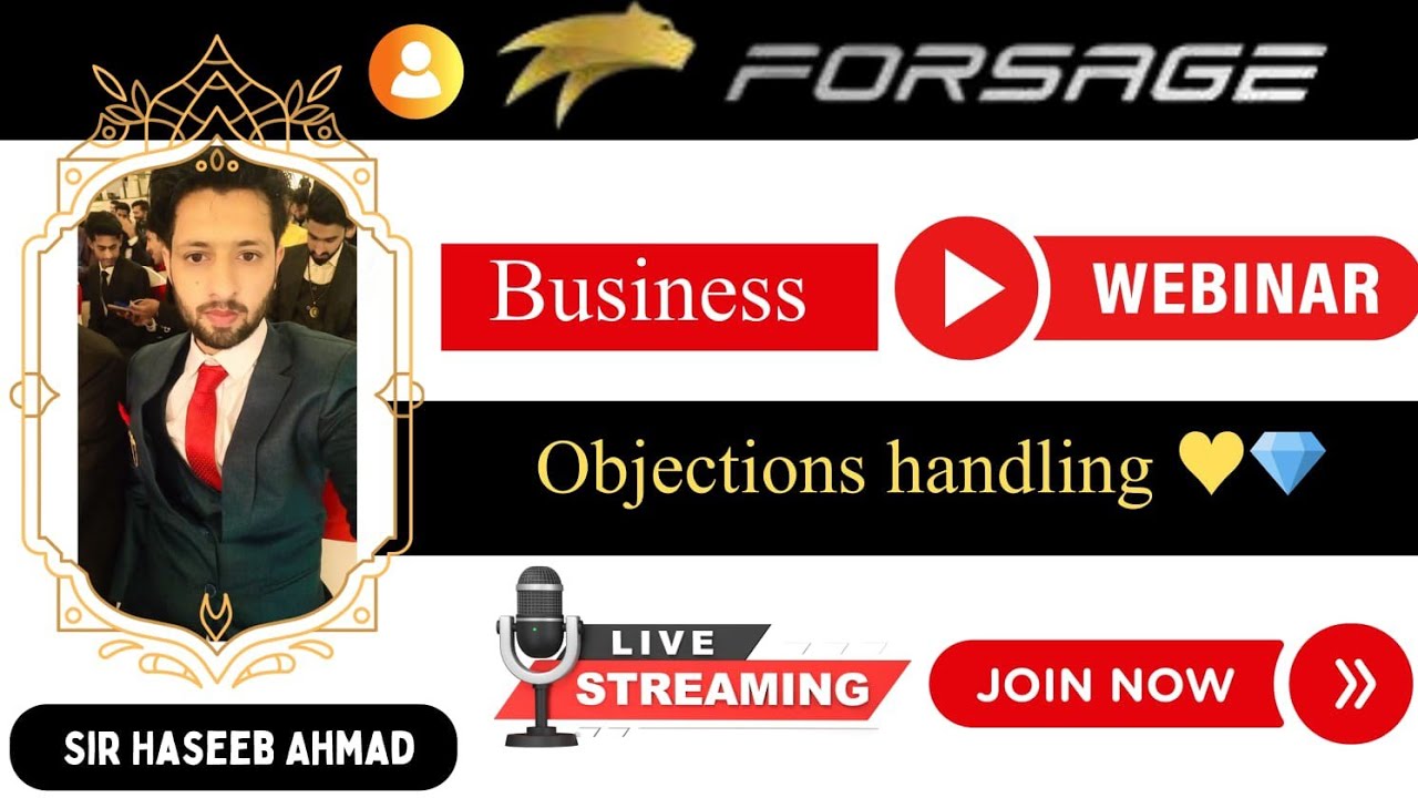Objecations Handling about working sir Haseeb Ahmad - YouTube