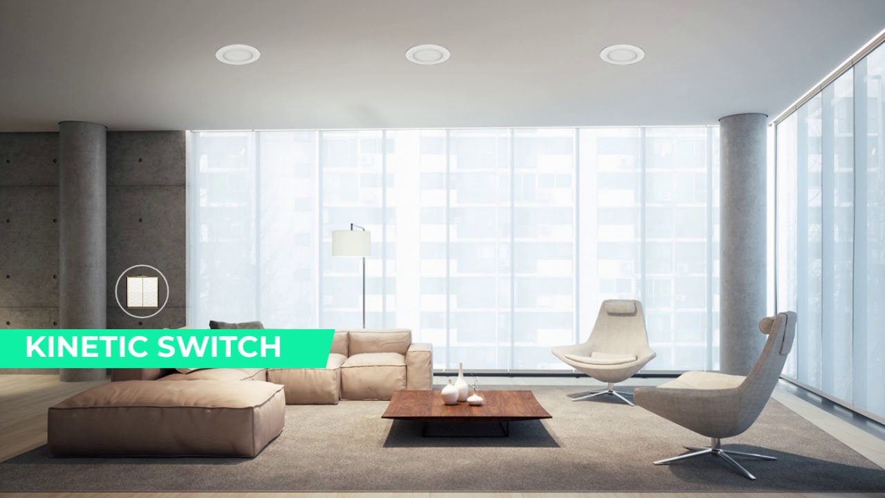 Kinetic Switch: A Revelation In Lighting Control - YouTube