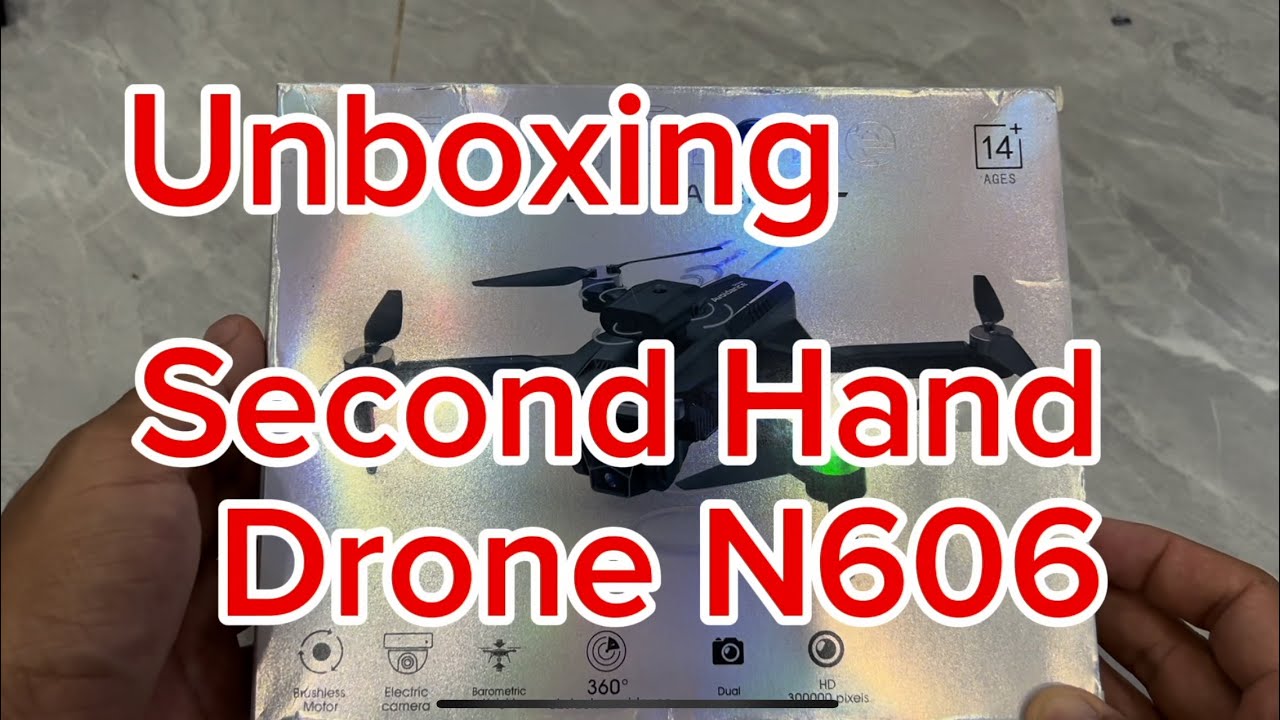 Unboxing Second Hand Drone N606 GPS - YouTube