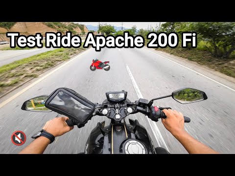 Tvs Apache RTR 200 Fi ABS - Test Ride