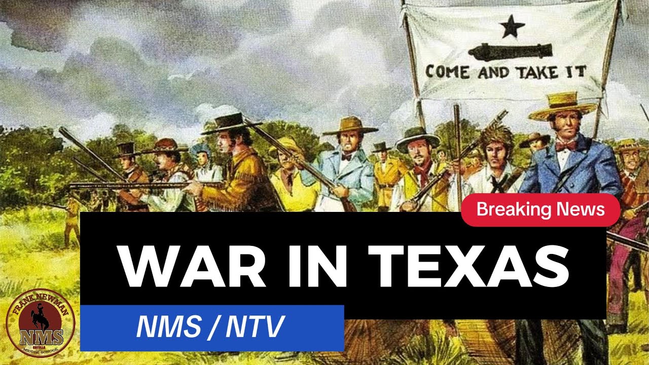 Battle of Gonzales 7th grade History - YouTube