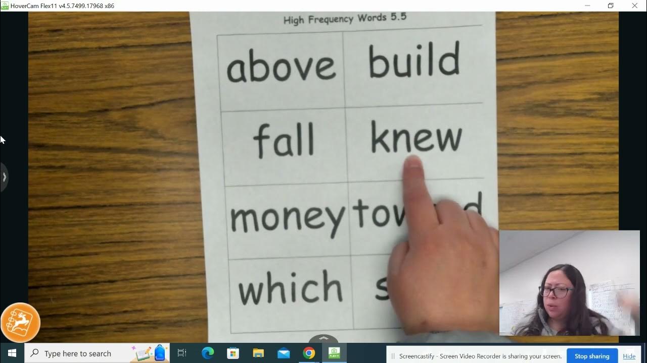 Unit 5 Week 5 High Frequency Words - YouTube