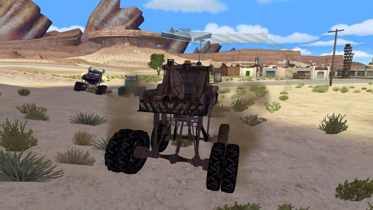 CARS MONSTERS Ink. MATER MONSTER TRUCK RAYO MCQUEEN MONSTER TRUCK - YouTube