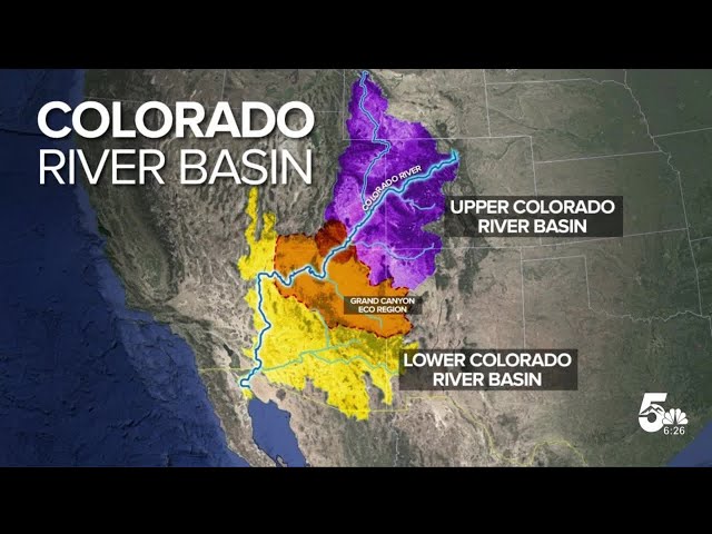 Upper Colorado River Basin Map