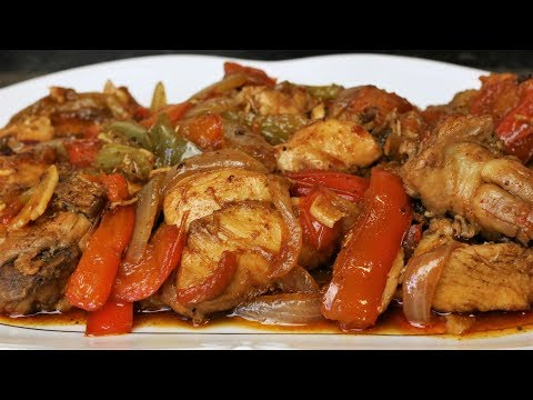 Pollo con pimientos - Una receta fácil y deliciosa