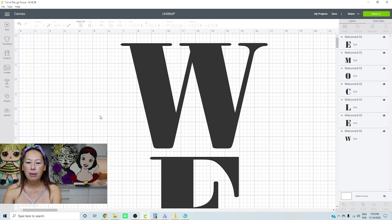 DIY Welcome Sign with Registration Marks - Cricut Design Space Tutorial ...