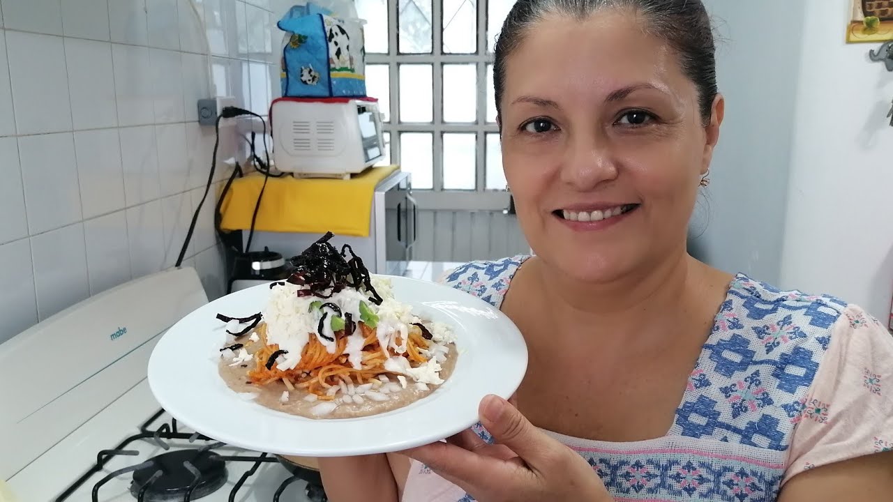 Receta de Fideo Seco | Mexican Dry Noodles Recipe | Mexican Recipe ...