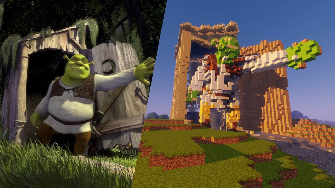 Shrek but in Minecraft Stop-Motion. - YouTube