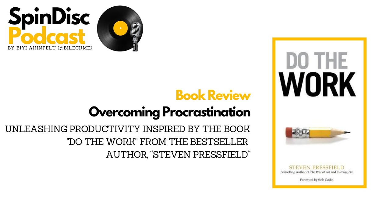 Spin Disc Podcast - Episode 59: Book Review - Do the work - YouTube