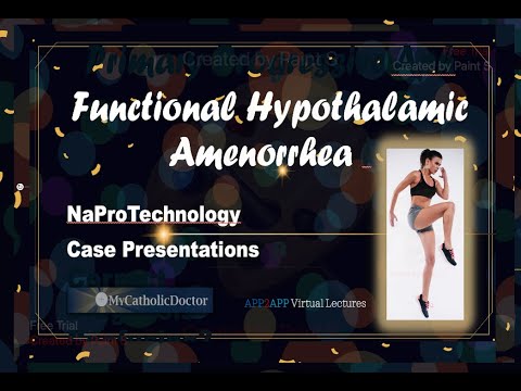 Functional Hypothalamic Amenorrhea & NaPro Technology - YouTube