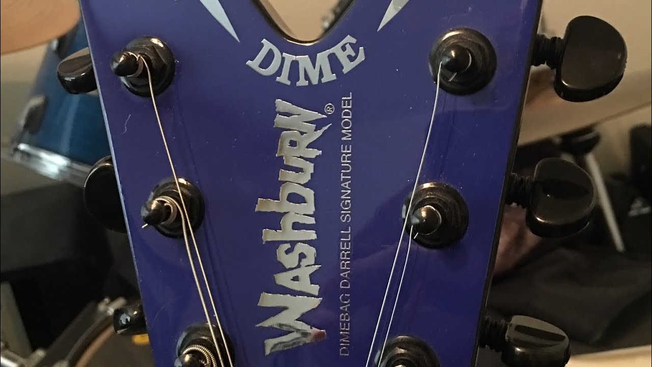 Washburn USA Dime 3 Dimebolt Playthrough - YouTube