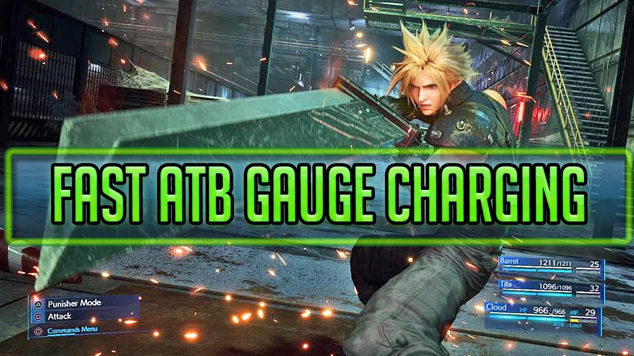 FINAL FANTASY VII REMAKE - TIPS & TRICKS - SWITCH CHARACTERS TO CHARGE ...
