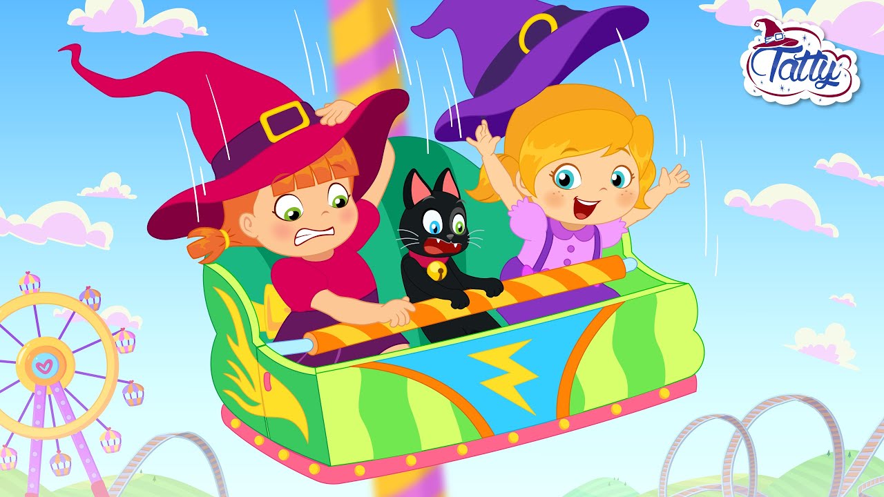 Petualangan Tatty dan Misifu yang luar biasa di taman hiburan 🌈 Lagu ...
