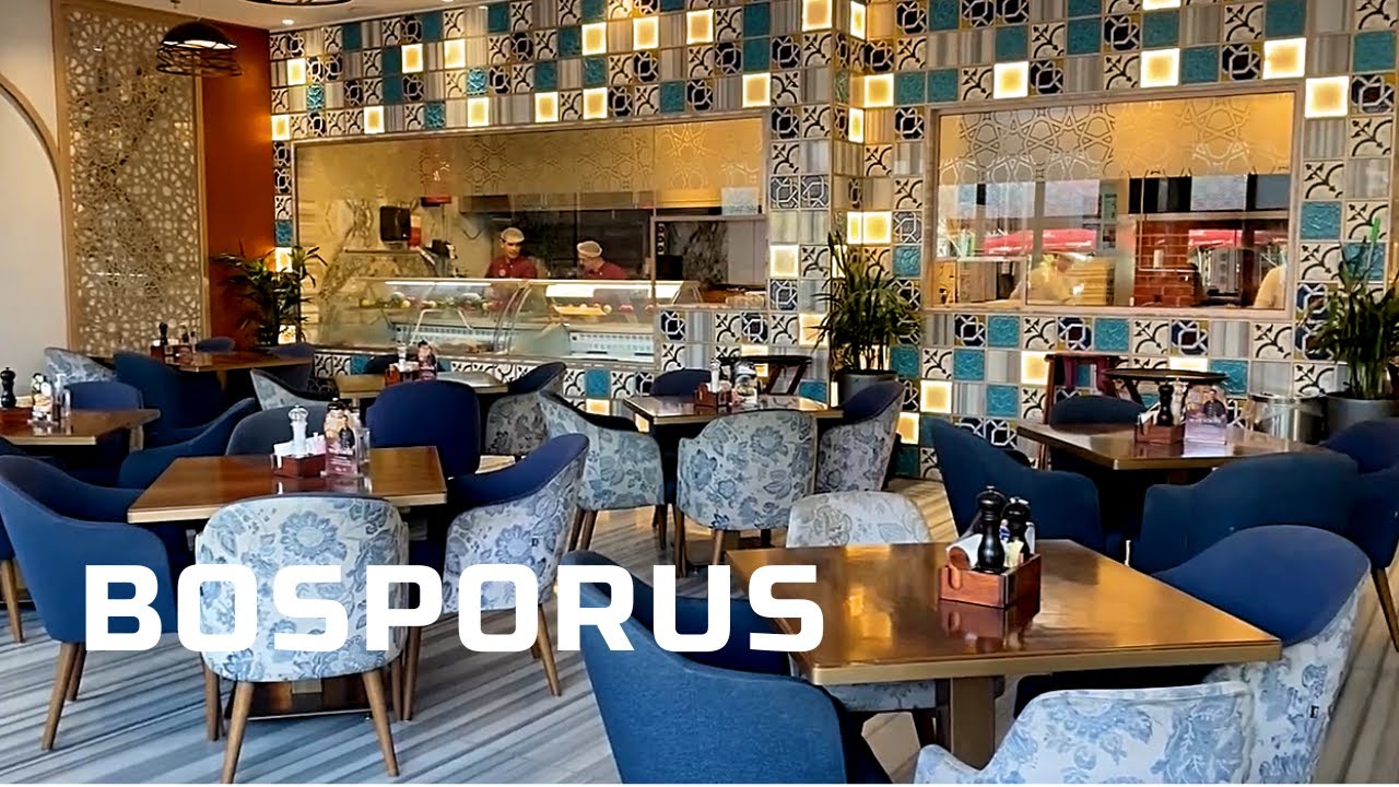 Bosporus. Turkish Restaurant in Dubai. Big and Tasty Breakfast with Sea ...