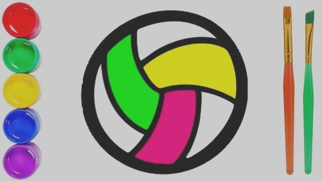 Bolalar uchun koptok rasm chizish/Drawing a ball for children/Рисуем ...