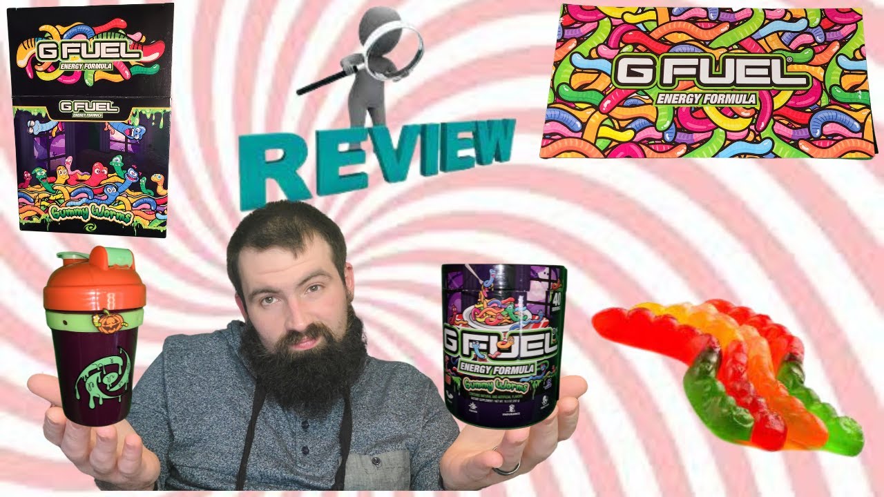 GFUEL Gummy Worms Box/Flavor Review. - YouTube