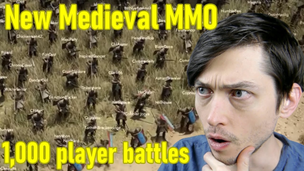 INSANE MEDIEVAL MMO with 1,000 player combat announced by the makers of ...