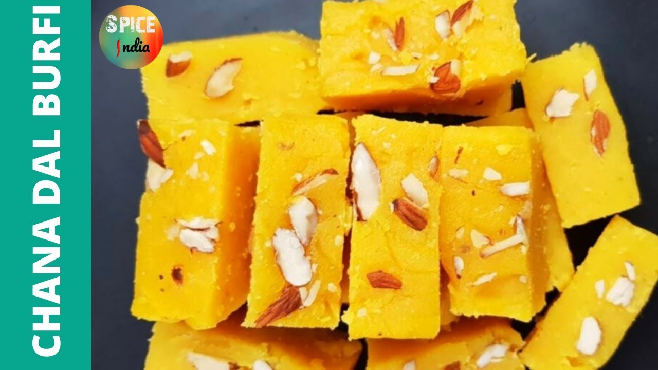 Chana Dal Burfi | Easy Way To Make Chana Dal Burfi - YouTube
