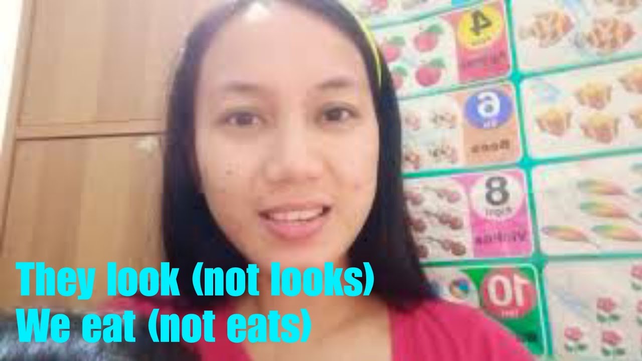 Use of THEY and WE (Plural Pronouns) They / We + plural form of the ...