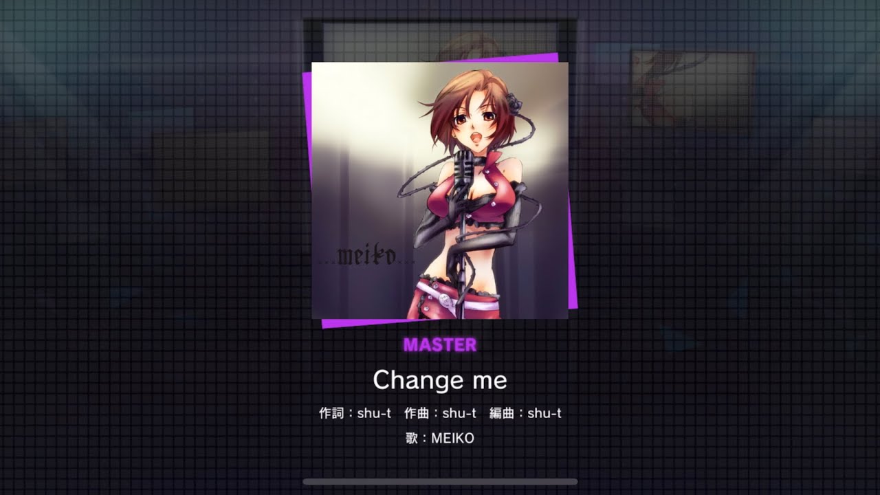 [Project Sekai] MEIKO- Change me (Master 28) - YouTube