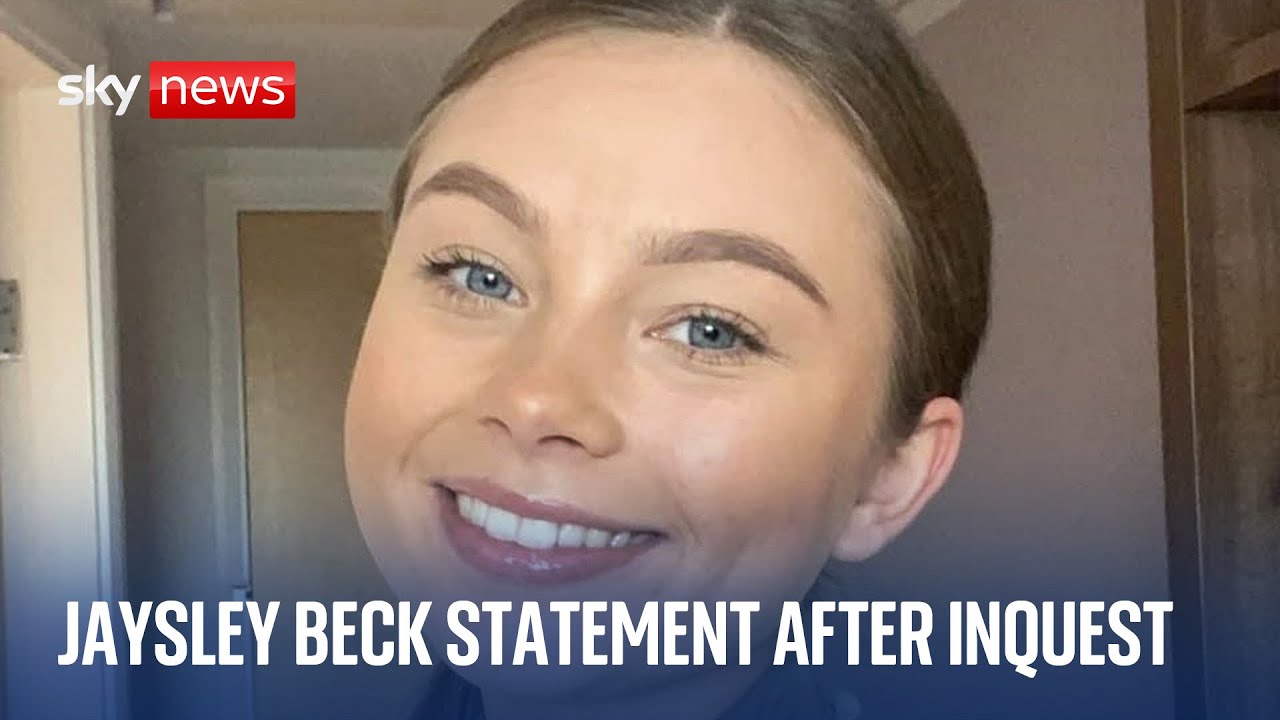 Family of soldier Gunner Jaysley Beck speak outside court following ...