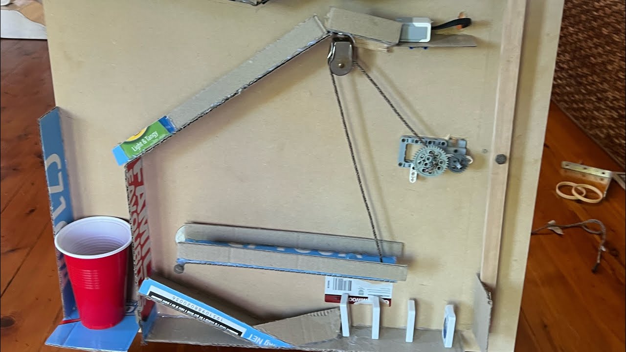 Rube GoldBerg Machine Cad and built models - YouTube