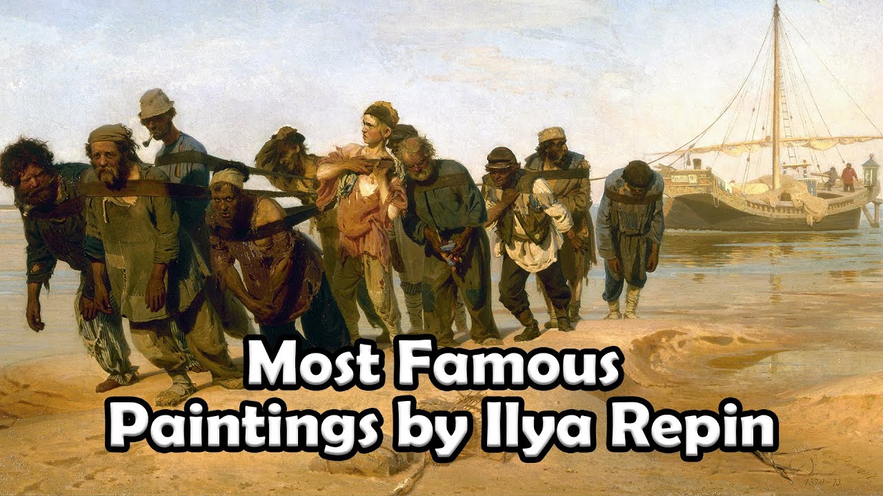 Most Famous Paintings by Ilya Repin - YouTube