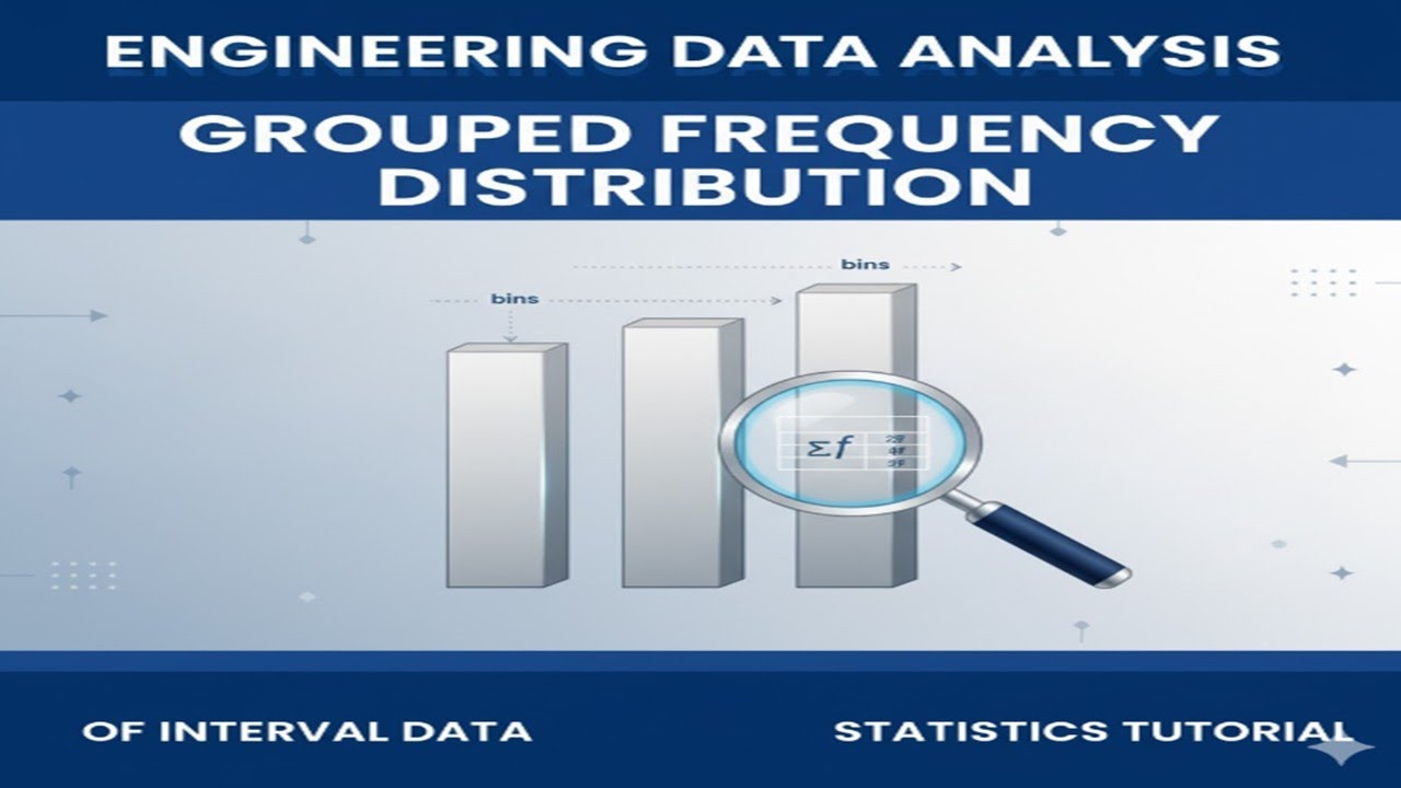 Engineering Data Analysis: Grouped Frequency Distribution of Interval ...