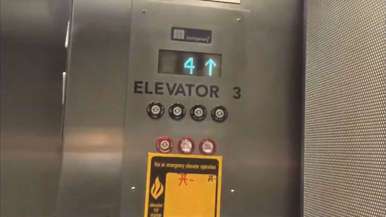 🎟️ Montgomery Elevators 🛗 @ Duke North Parking Deck Durham, NC - YouTube