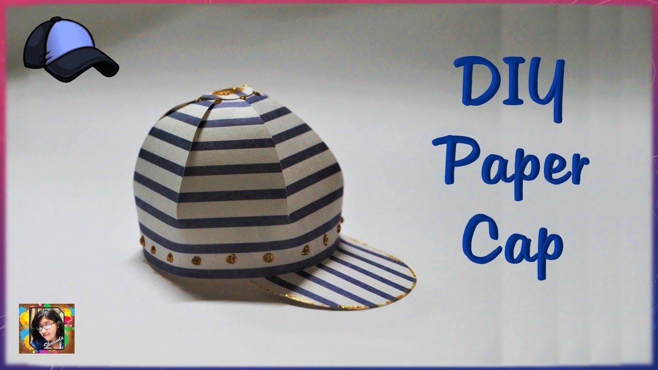 DIY Paper Cap || Easy Paper Cap || Easy Crafting || Learn to Craft ...