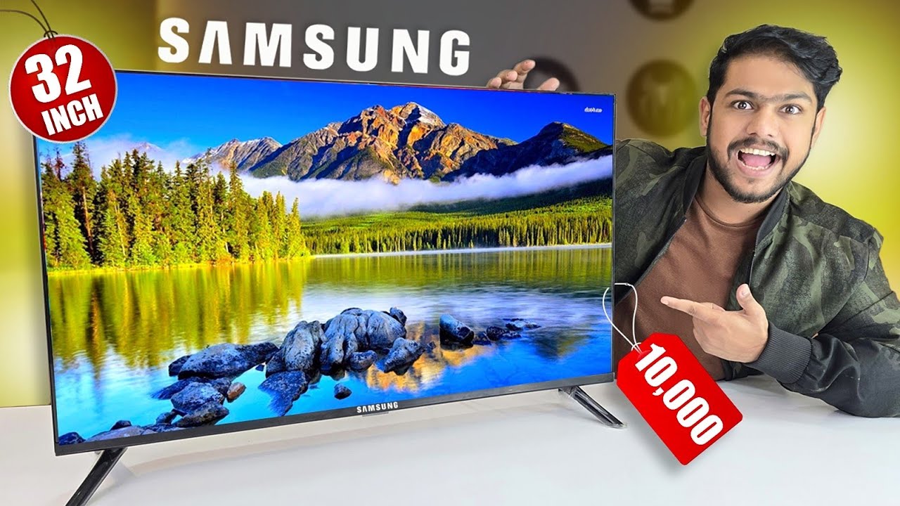 Samsung 32-inch Smart TV For 10,000 Rs| Unboxing & Review | 2024 - YouTube