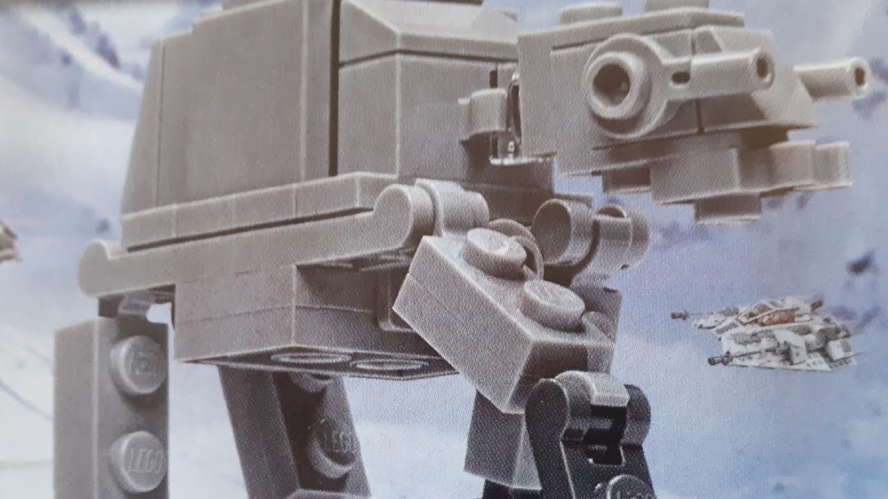 Lego Mini AT-AT (Review) - YouTube