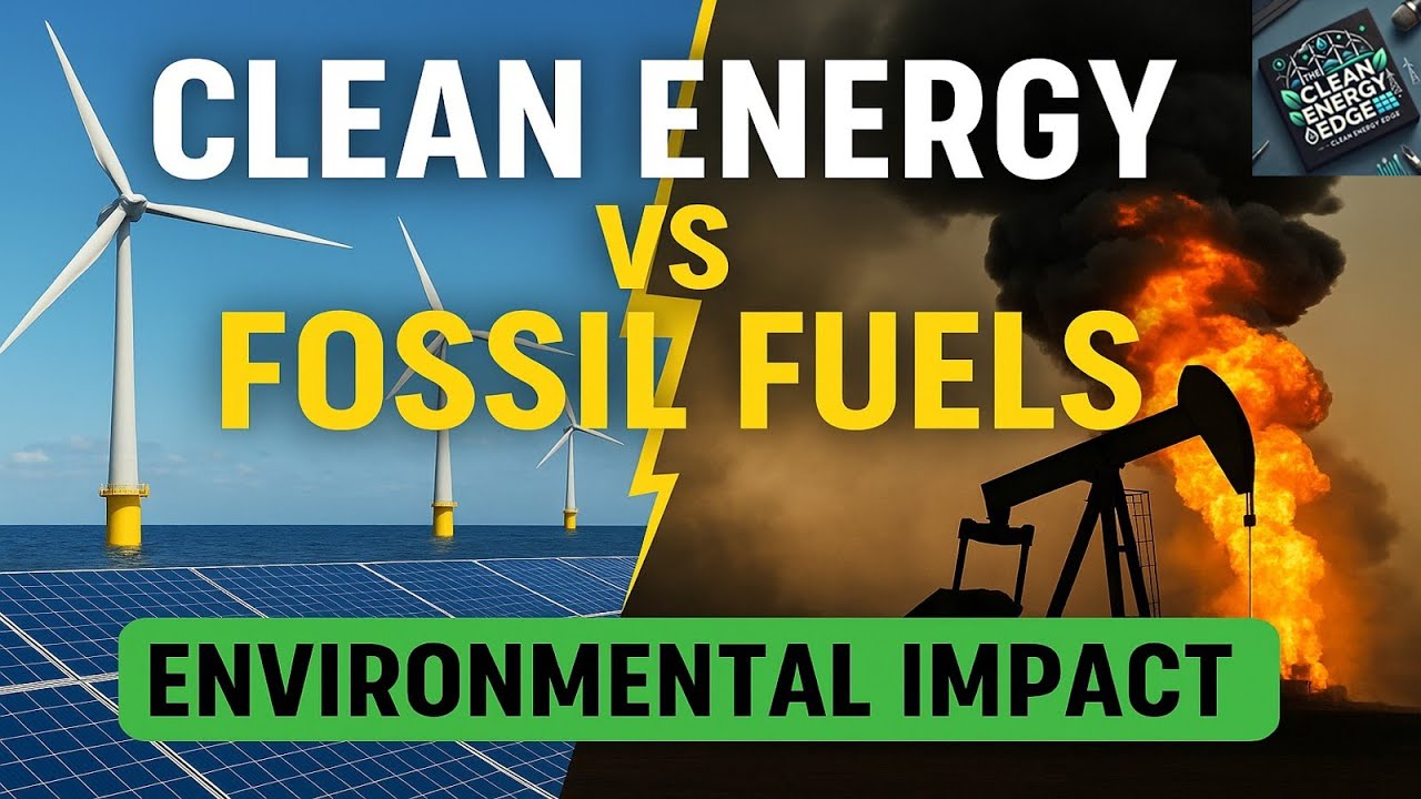 Is Clean Energy Really Clean? Fossil Fuels vs Renewables Explained ...