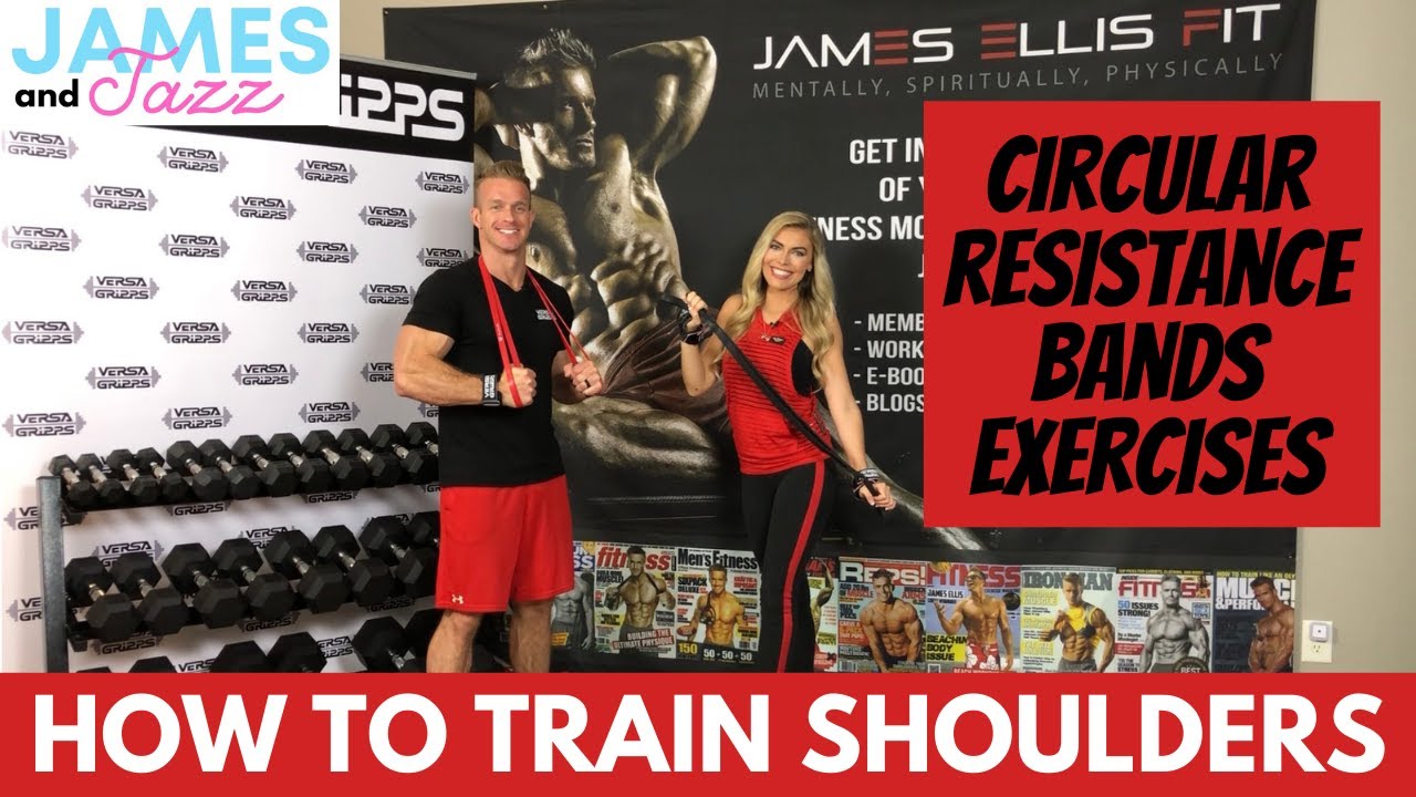 How To Train Shoulders || Circular Resistance Bands Exercises ...