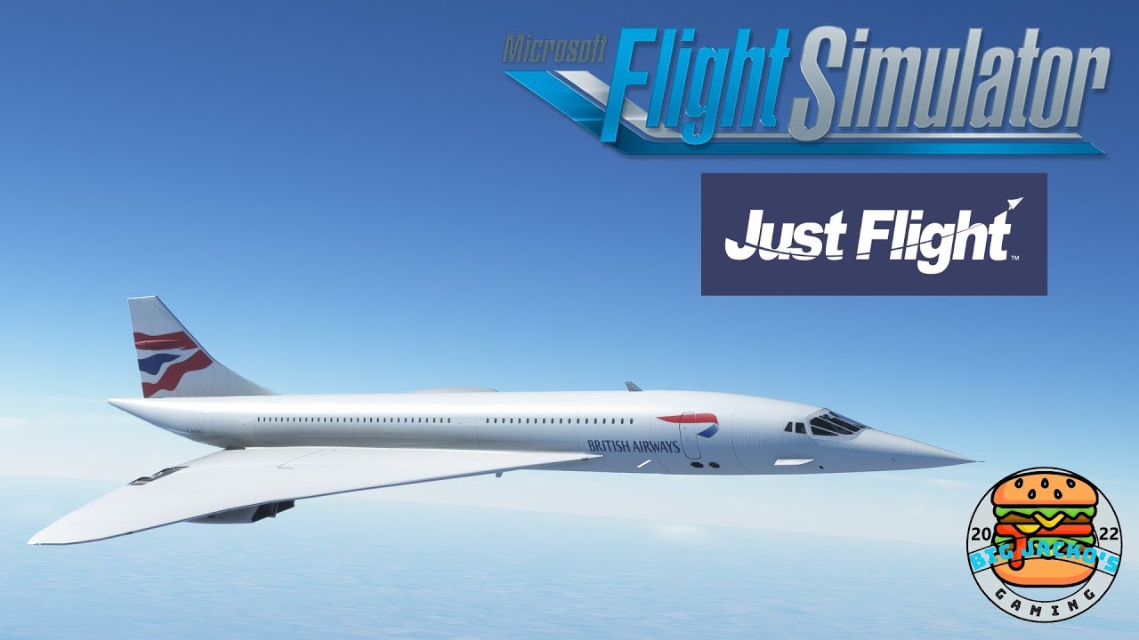 Microsoft Flight Simulator 2020 - Concorde Takeoff Landing - YouTube