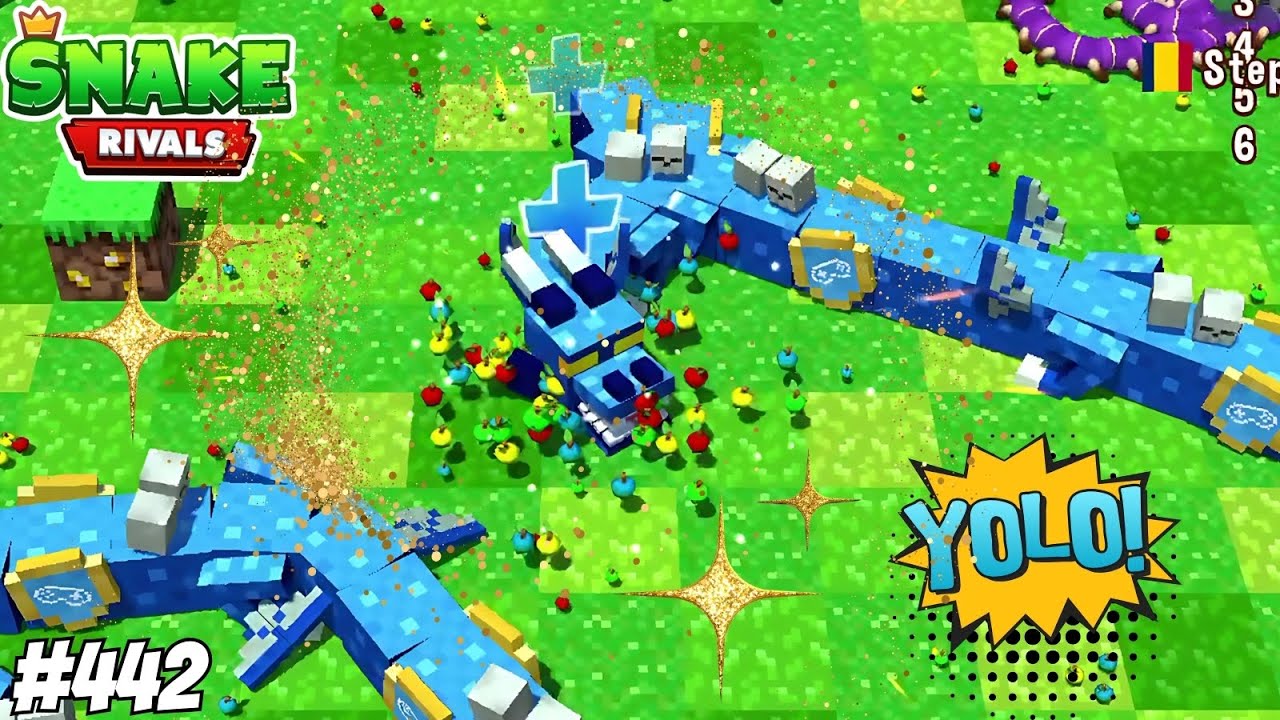Snake Rivals | ONE SPECIAL DRAGON SNAKE | ZERO TO HERO Gameplay | 68k ...