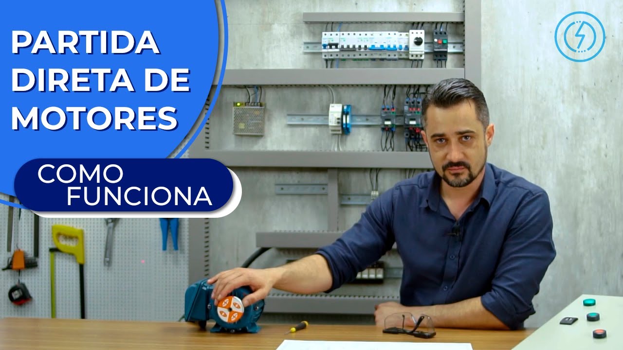 Partida Direta de Motores Elétricos | Como funciona? - YouTube