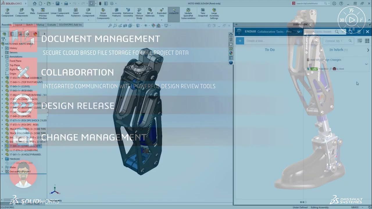 Product Data Management on the Cloud with 3DEXPERIENCE Works - YouTube
