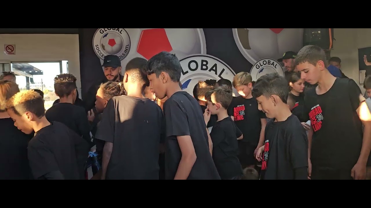 Thank you, Coach Jarrad Ince and the entire team from Manchester United ...